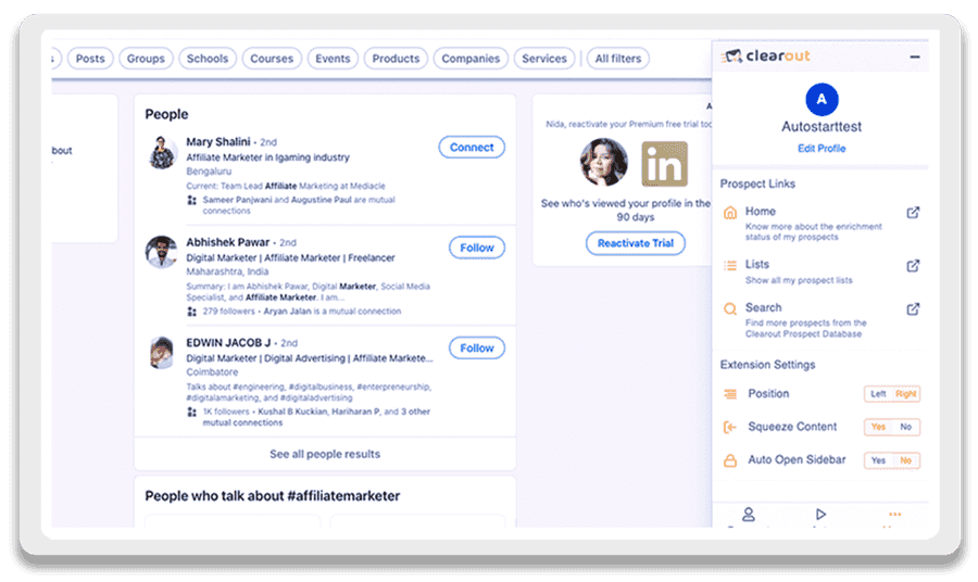 Linkedin Email Finder Chrome Extension Clearout