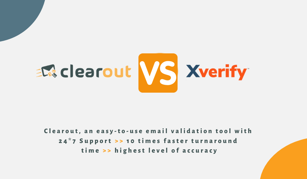 Clearout Vs Xverify | Xverify alternative
